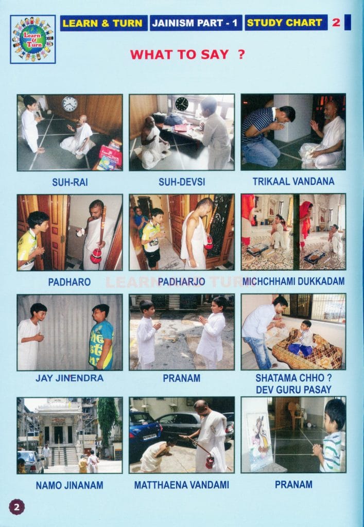 Jainism Study Chart Part – 1 (For Mother) - Shrut Gyan