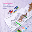 Shri Shatrunjay Mahatirth Colouring Roll - Shrut Gyan