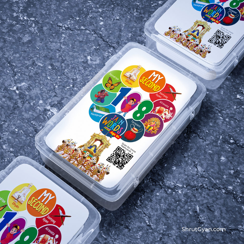 24 Tirthankar Bhagwan Flashcard - Shrut Gyan