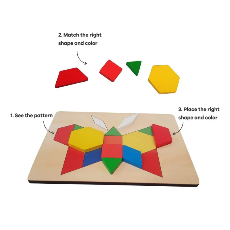 Pattern Blocks - Shrut Gyan